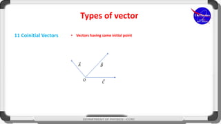 Scalars and Vectors Part 1 | PPTX | Physics | Science