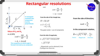 Scalars and Vectors Part 3 | PPTX