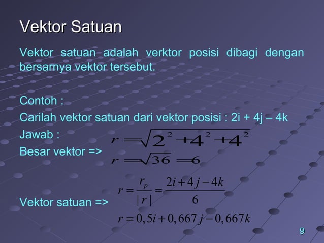 3 Vektor Posisi | PPT
