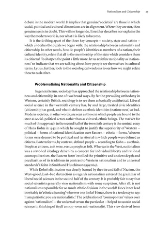 Nationalism and Citizenship | PDF