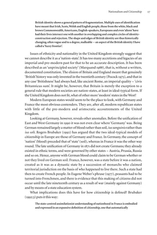 Nationalism and Citizenship | PDF
