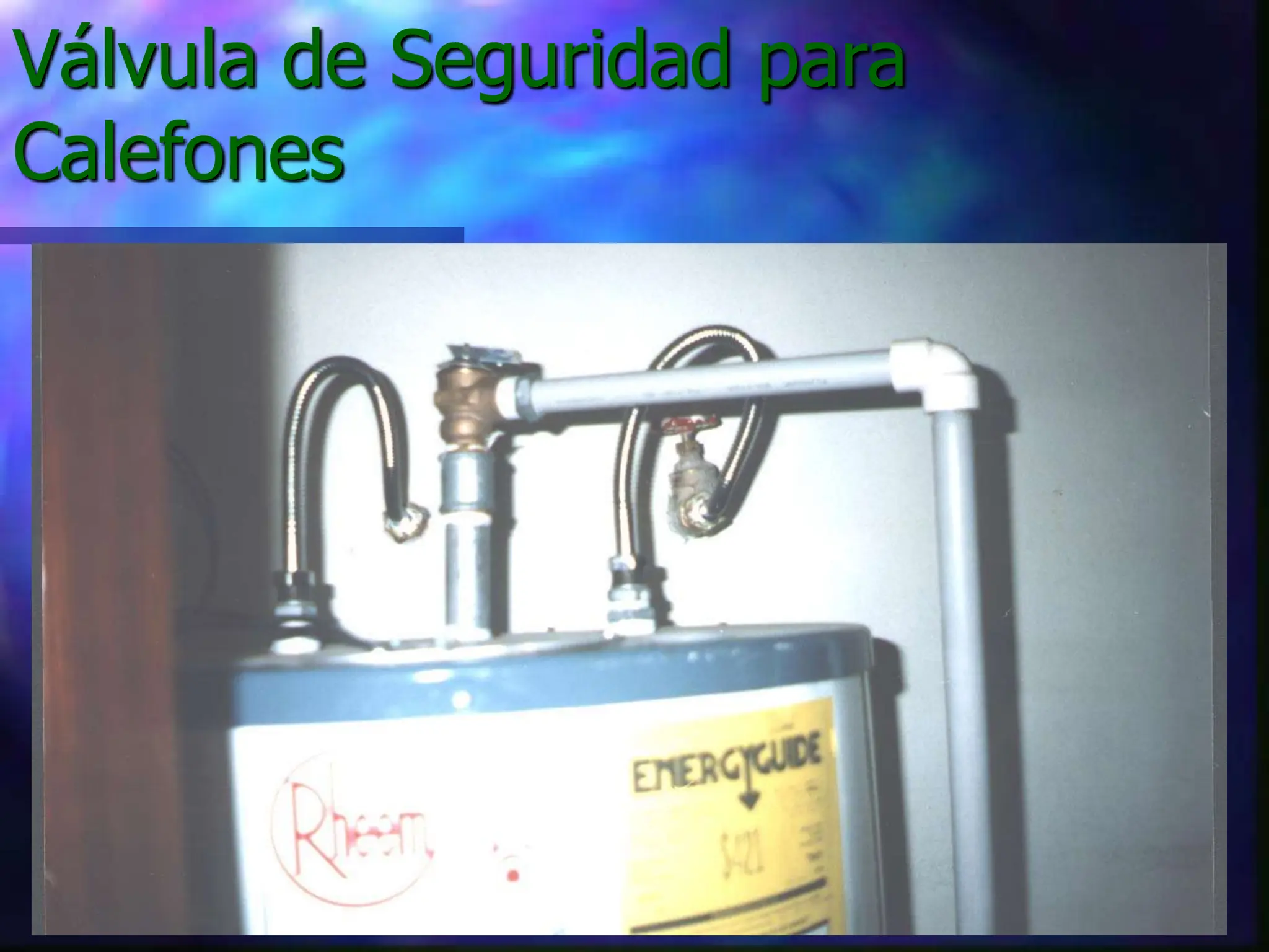 Válvulas de red de aguas blancas en edificaciones | PPT