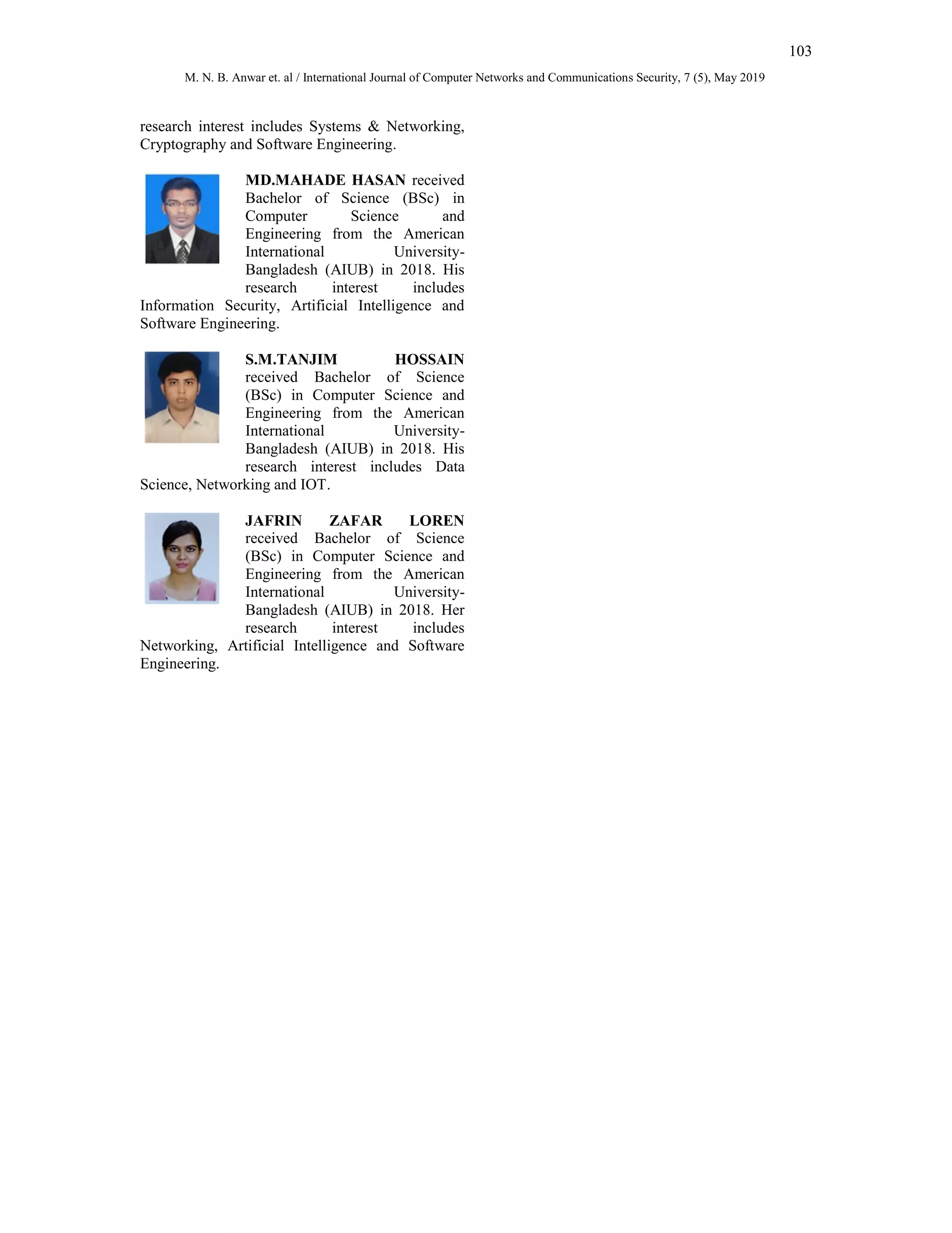 Comparative Study of Cryptography Algorithms and Its’ Applications | PDF