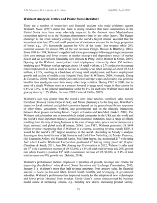 Financial Analysis of Retail Business Organization: A Case of Wal-Mart ...