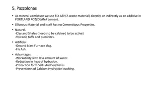 Concrete - Additives & Admixtures | PPTX