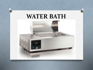 Laboratory Water Bath Drawing