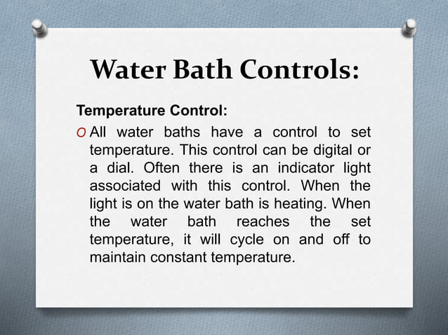 water bath instrument | PPTX | Bath and Shower | Personal Care