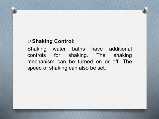 water bath instrument | PPTX | Bath and Shower | Personal Care