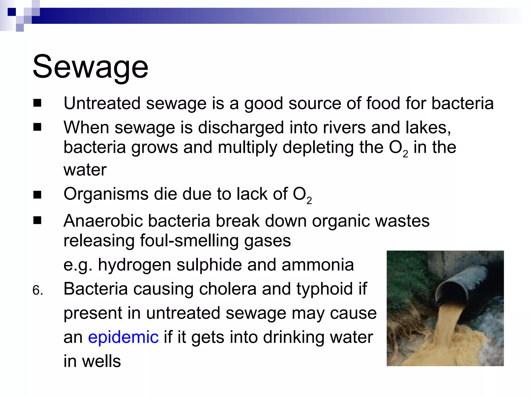 Chapter 22 Ecology Lesson 3 - Water pollution_Conservation | PPT
