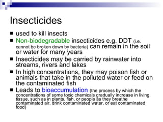 Chapter 22 Our Impact on the Ecosystem Lesson 3 water pollution ...