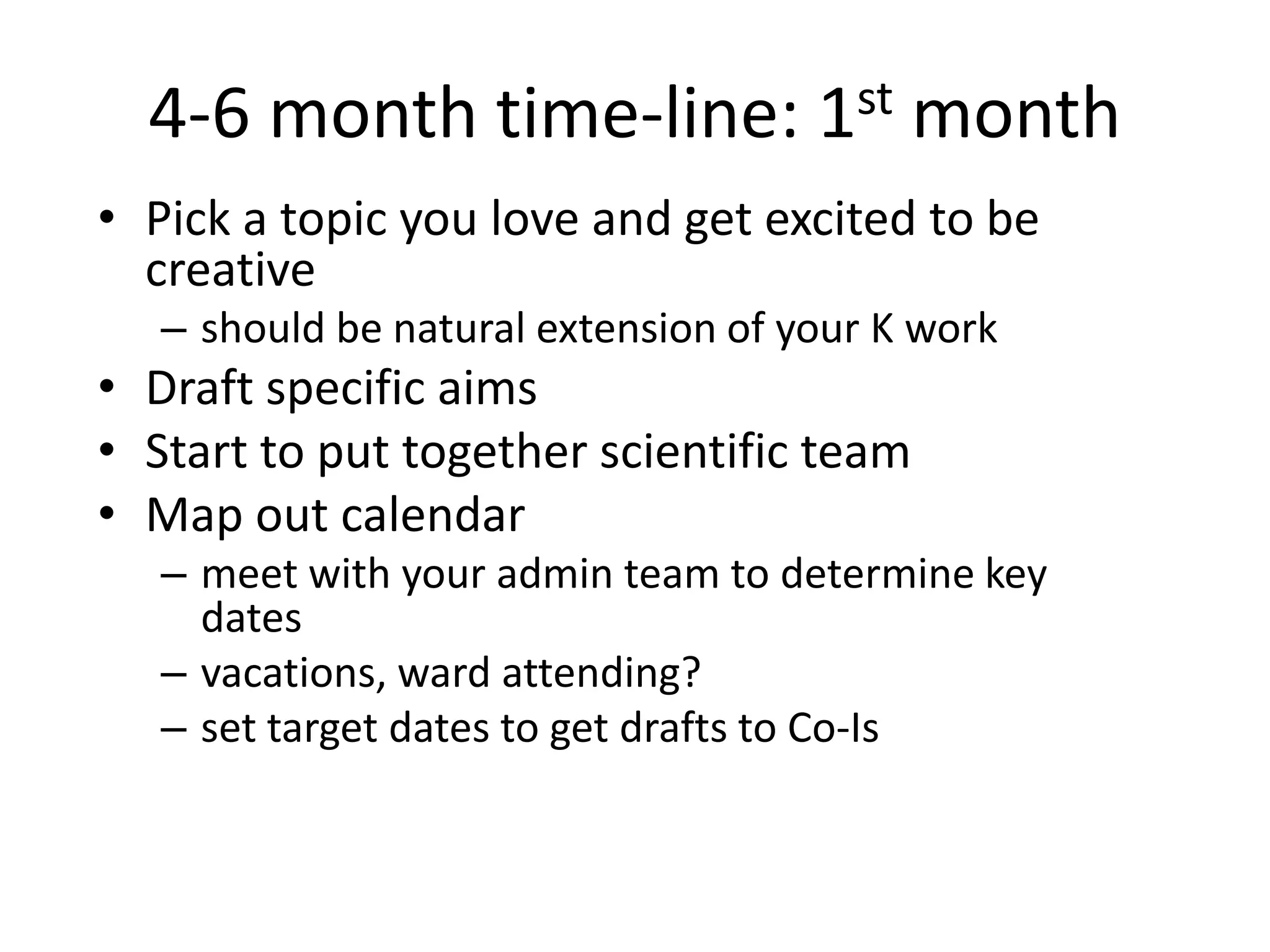 K-to-R Workshop: How to Write the Specific Aims (Part 1) | PDF