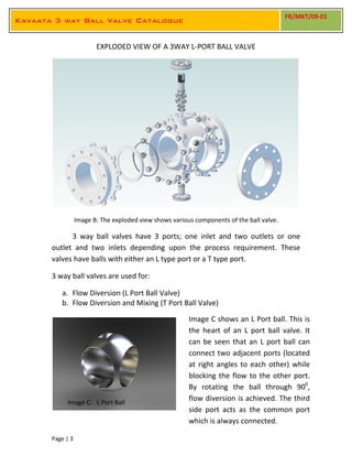3 way ball valves Manufacturers in India | PDF