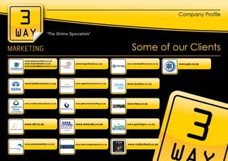 3 way marketing company profile | PDF | Marketing and Advertising ...