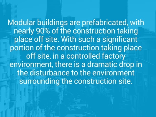 3 Ways Module Construction Helps The Environment | PDF