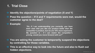 3 Ways to Close: A Resource for New Sales People | PDF