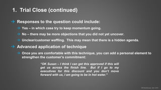 3 Ways to Close: A Resource for New Sales People | PDF