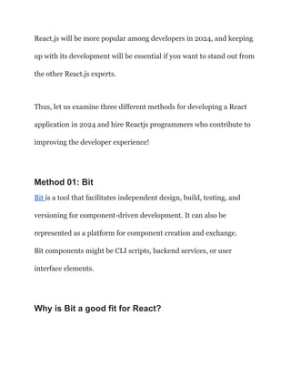 3 Ways to Get Started with a React App in 2024.pdf