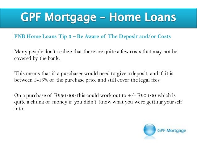 3 Ways To Guarantee FNB Home Loans