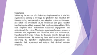 3 Ways To Measure The Success Of Salesforce Implementation | PPT