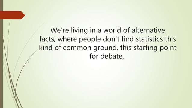 3 ways to spot a bad statistic | PPT