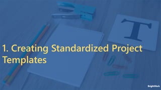 3 Ways to Standardize Projects Using SharePoint | PDF
