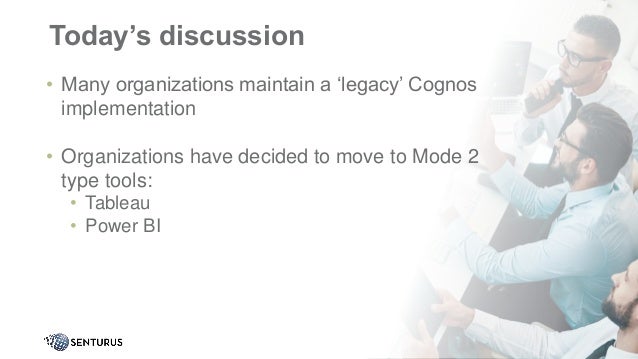 Collaborative BI: 3 Ways to Use Cognos with Power BI & Tableau | PPT