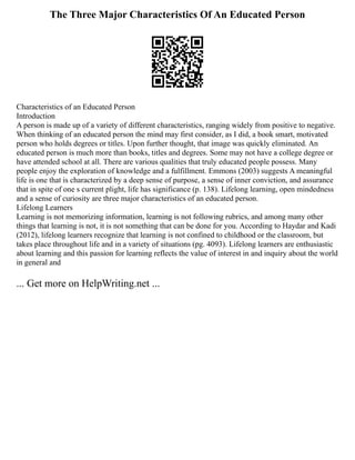 3 Ways To Write An Annotated Bibliography - W | PDF