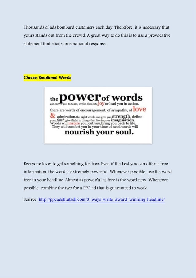 3 Ways to Write an Award Winning Headline