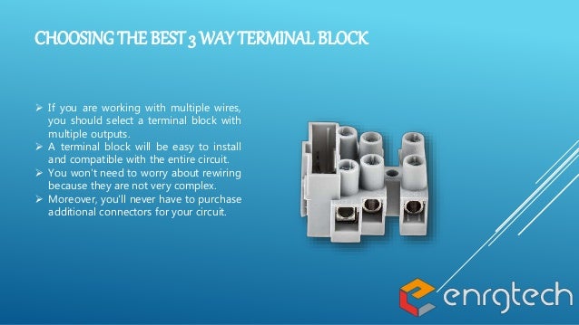 3 way terminal block | PPTX