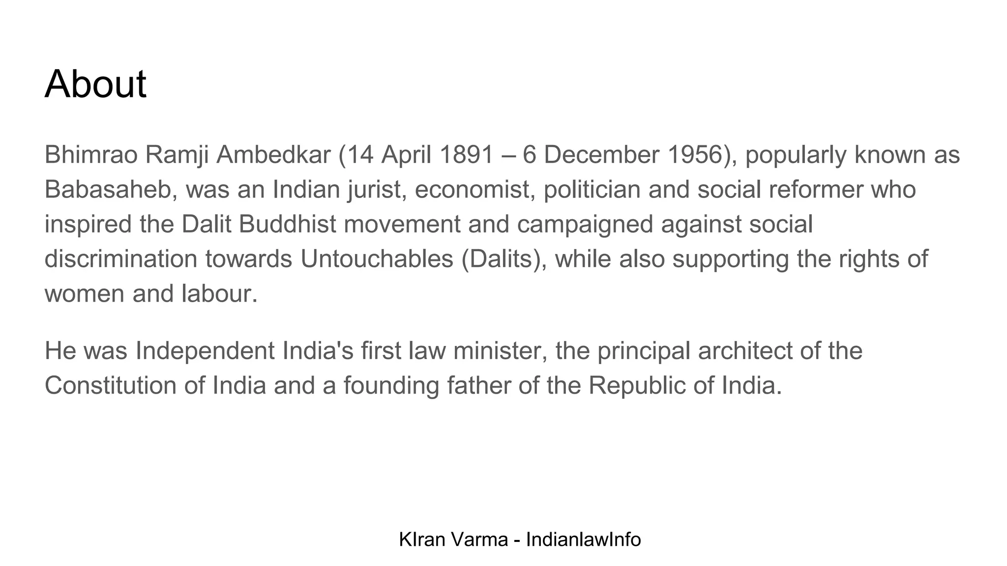 All about br ambedkar | PPTX