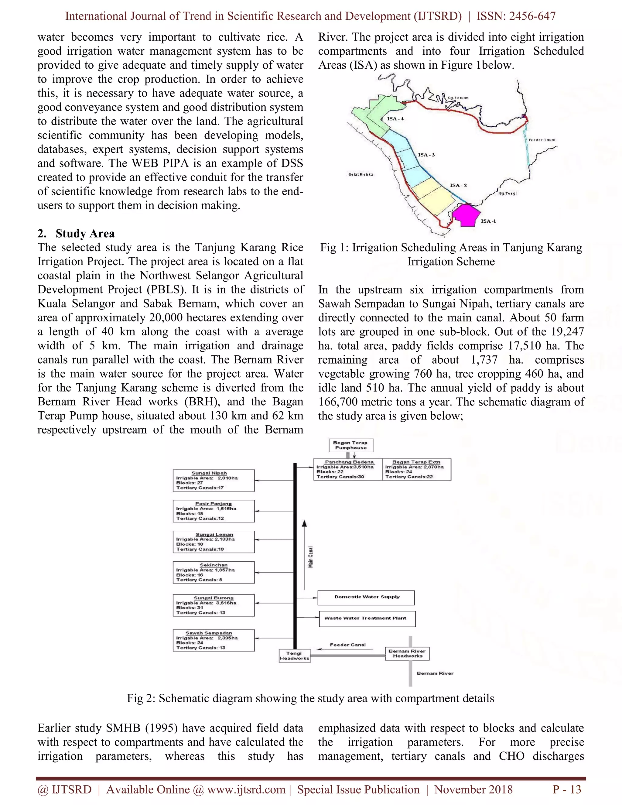 Web Based Tool for Managing Paddy Irrigation Water User Group | PDF
