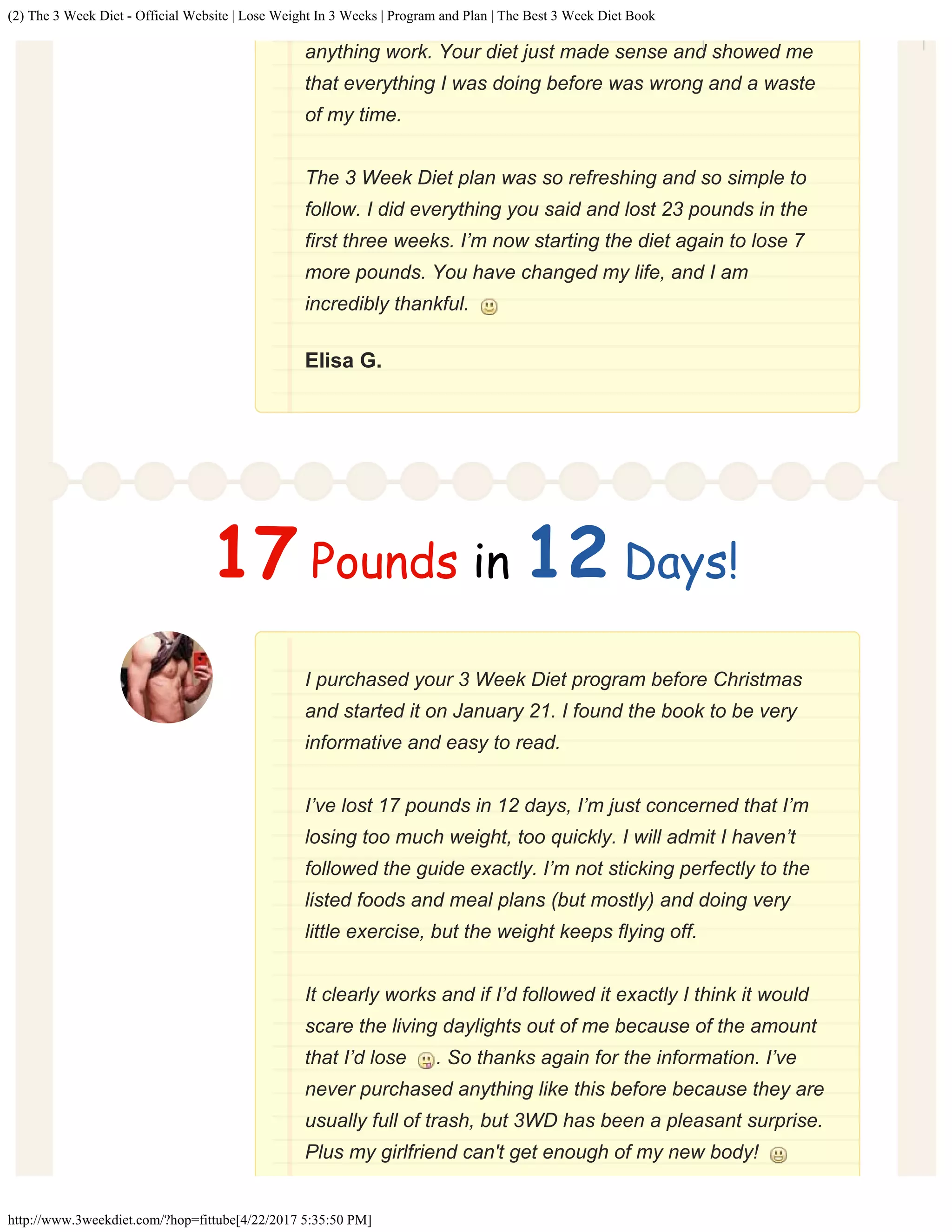 3 week weight loss meal plan | PDF
