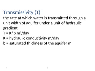 3 Well Hydraulics geology geology hut.ppt