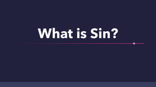 3 What is Sin? | PDF