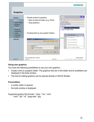 3 win cc flexible 2008 - basics_screens_en | PDF