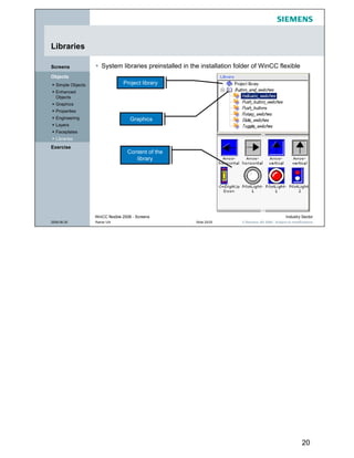 3 win cc flexible 2008 - basics_screens_en | PDF