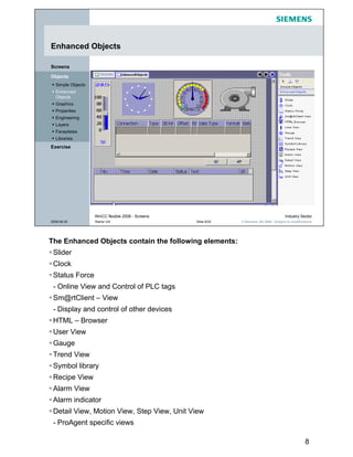 3 win cc flexible 2008 - basics_screens_en | PDF