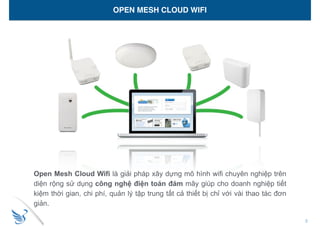 3Wings Open Mesh Cloud Wifi - Giải pháp xây dựng hệ thống wifi diện rộng trên công nghệ Open ...