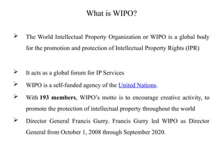 3 WIPO world intellectual property organisation.pptx
