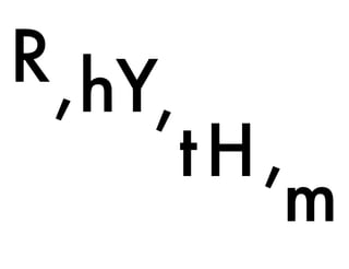 3 Words Typography Project | PPT