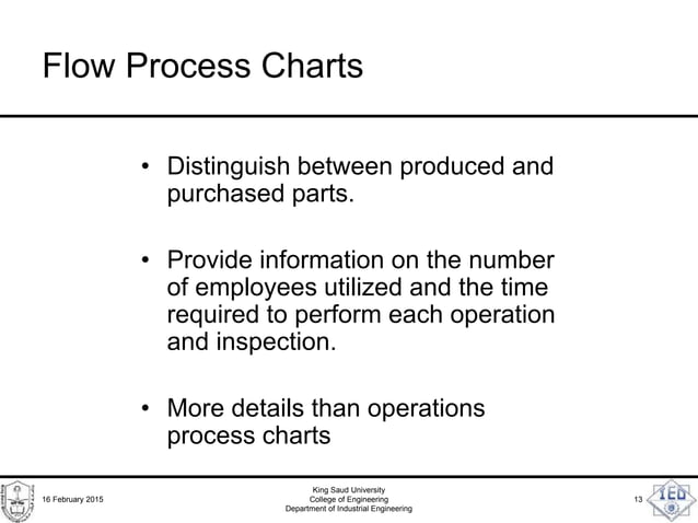 3 work charting_methods | PPTX | Mechanical and Industrial Engineering ...
