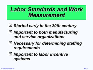 3 work measurement ppt | PPT