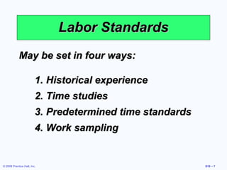 3 work measurement ppt | PPT