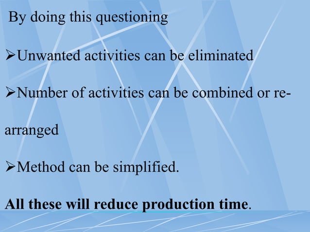 (WORKSTUDY AND ERGONOMICS) Lecture 3 | PPT