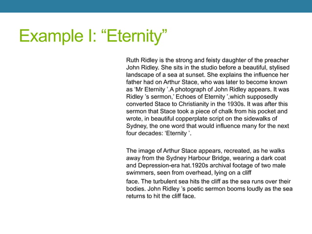 Writing a Documentary Treatment