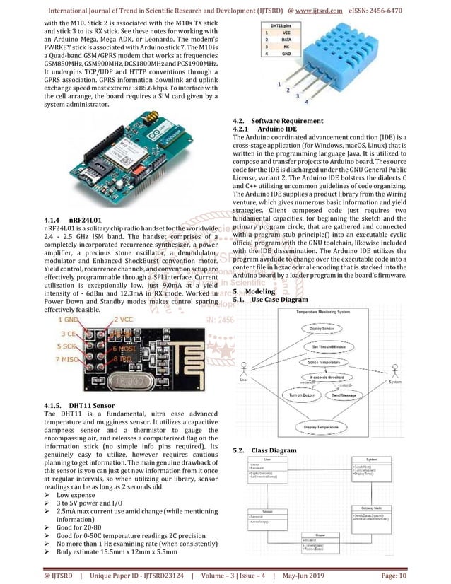 Wsn Based Temperature Monitoring System For Multiple Locations In
