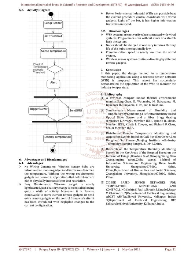 Wsn Based Temperature Monitoring System For Multiple Locations In