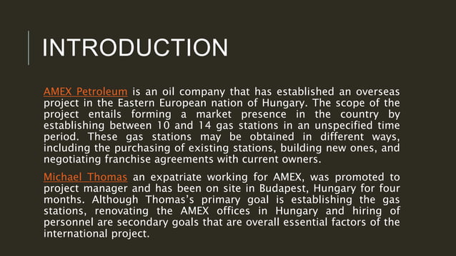 Case Study - Project Management | PPTX | Business Administration | Business