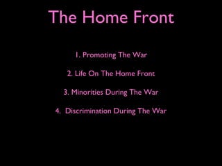 (#3)wwii us homefront keynote | PPT