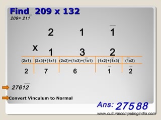 Vedic Mathematics- 3x3 multiplication | PPT